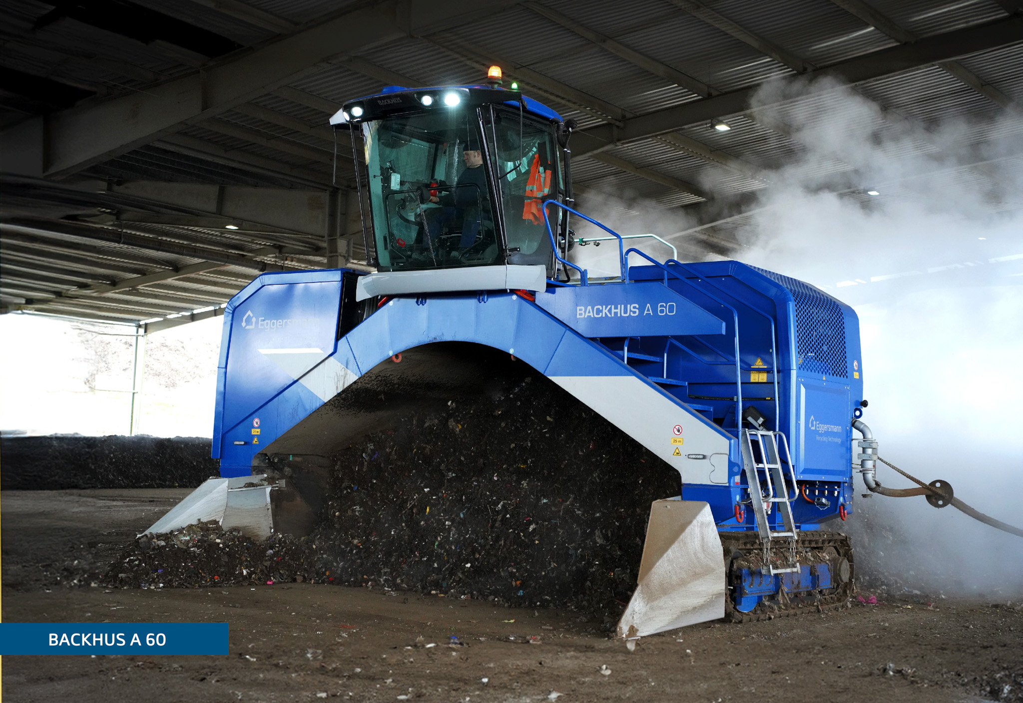 Nyutvinning på Backhus kompostvendere